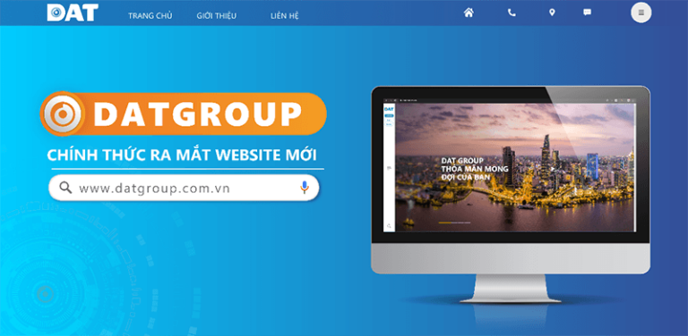 DAT ra mắt website DAT Group - Mở rộng hệ sinh thái, gia tăng sự hiệu ...