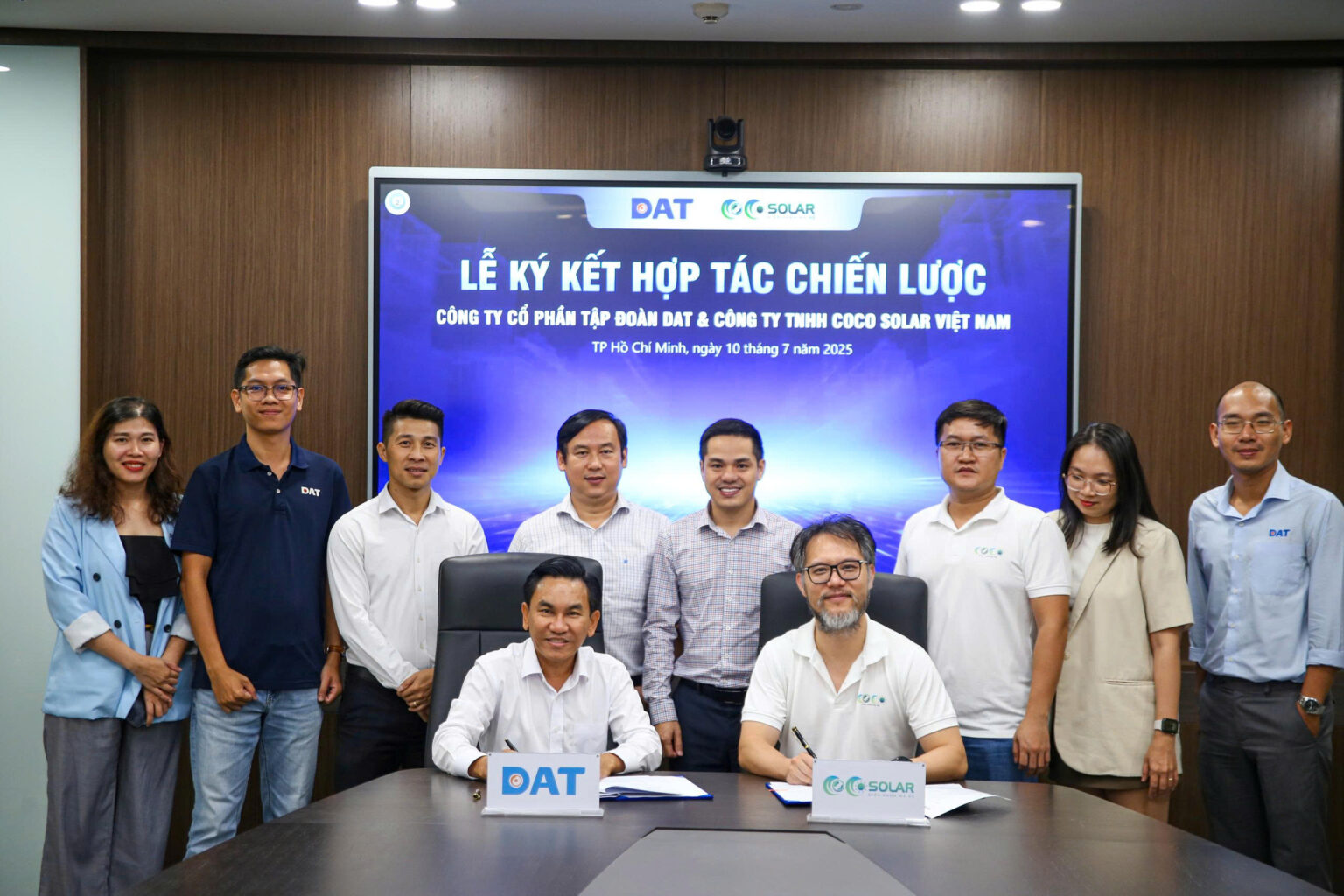 DAT GROUP & COCO SOLAR VIỆT NAM KÝ KẾT HỢP TÁC CHIẾN LƯỢC: KẾT NỐI SỨC ...